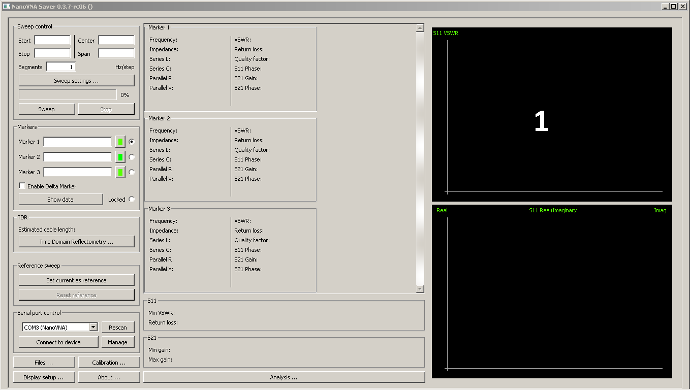 Setup when starting the nanovna-saver · Issue #314 · NanoVNA-Saver ...