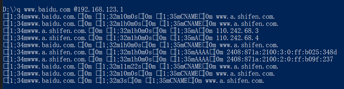 smartdns不支持cname域名解析结果，解析只有A记录IP地址 · Issue #1556 · pymumu/smartdns · GitHub