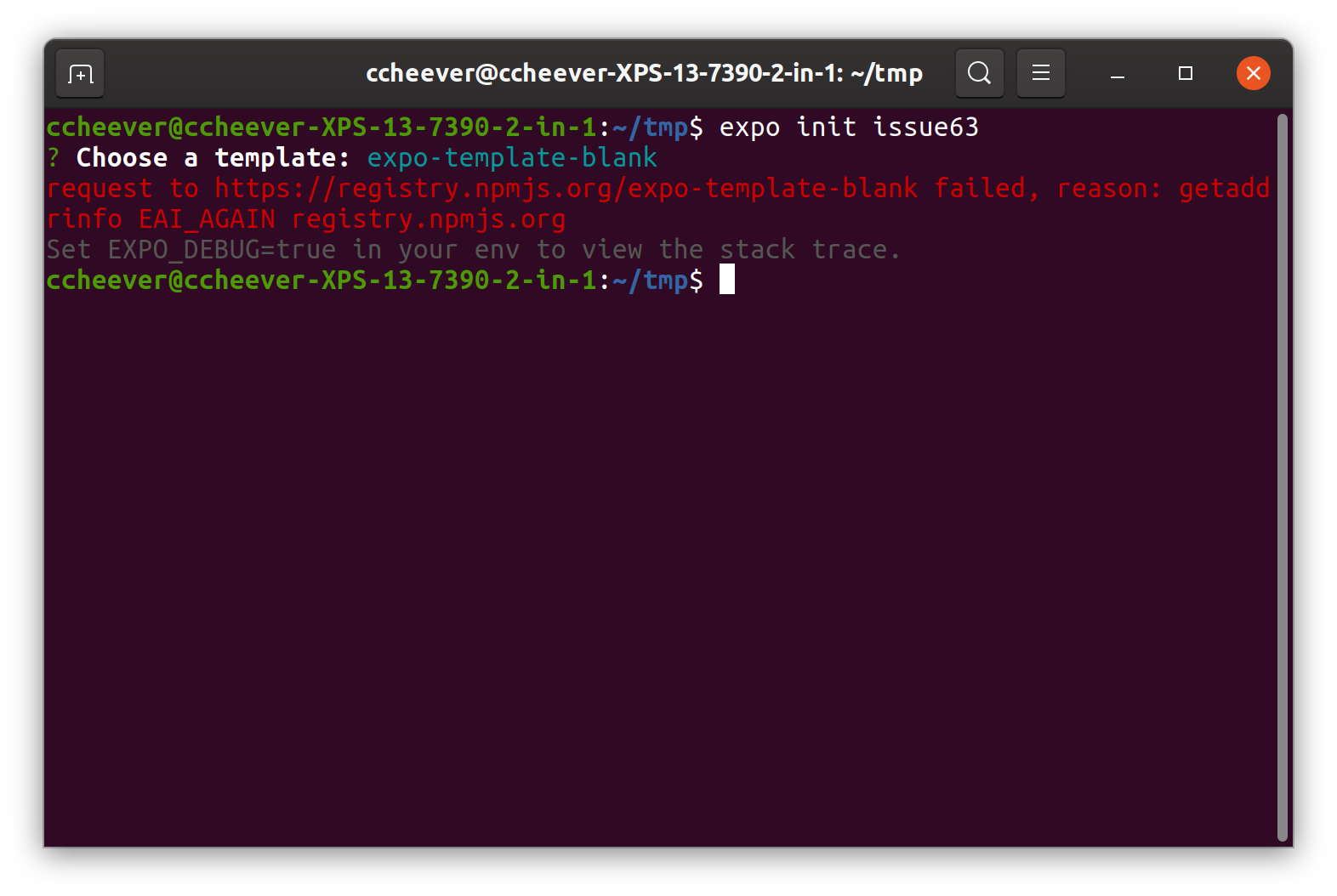 ECONNREFUSED error for every CLI command · Issue #63 · expo/expo-cli ...