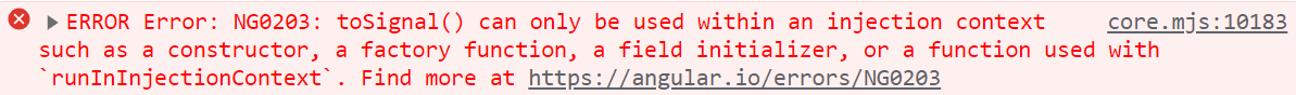 Can toSignal be used in ngOnInit? · Issue #50947 · angular/angular · GitHub