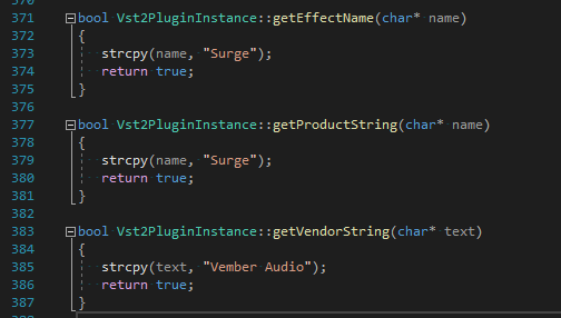 Changes to names and string in Vst2PluginInstance caused slider ...
