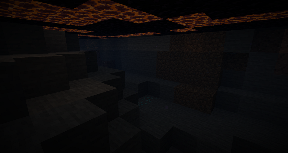 Water caves under ocean biomes still generate with obsidian floor ...
