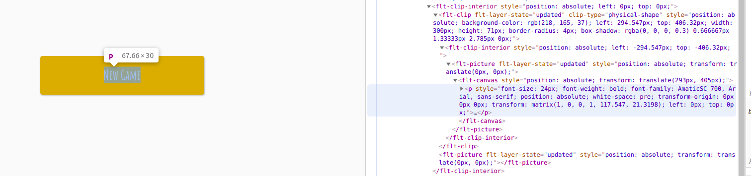 [web][html] Text rendered using is blurry on Chromium based browsers · Issue #74986 · flutter ...