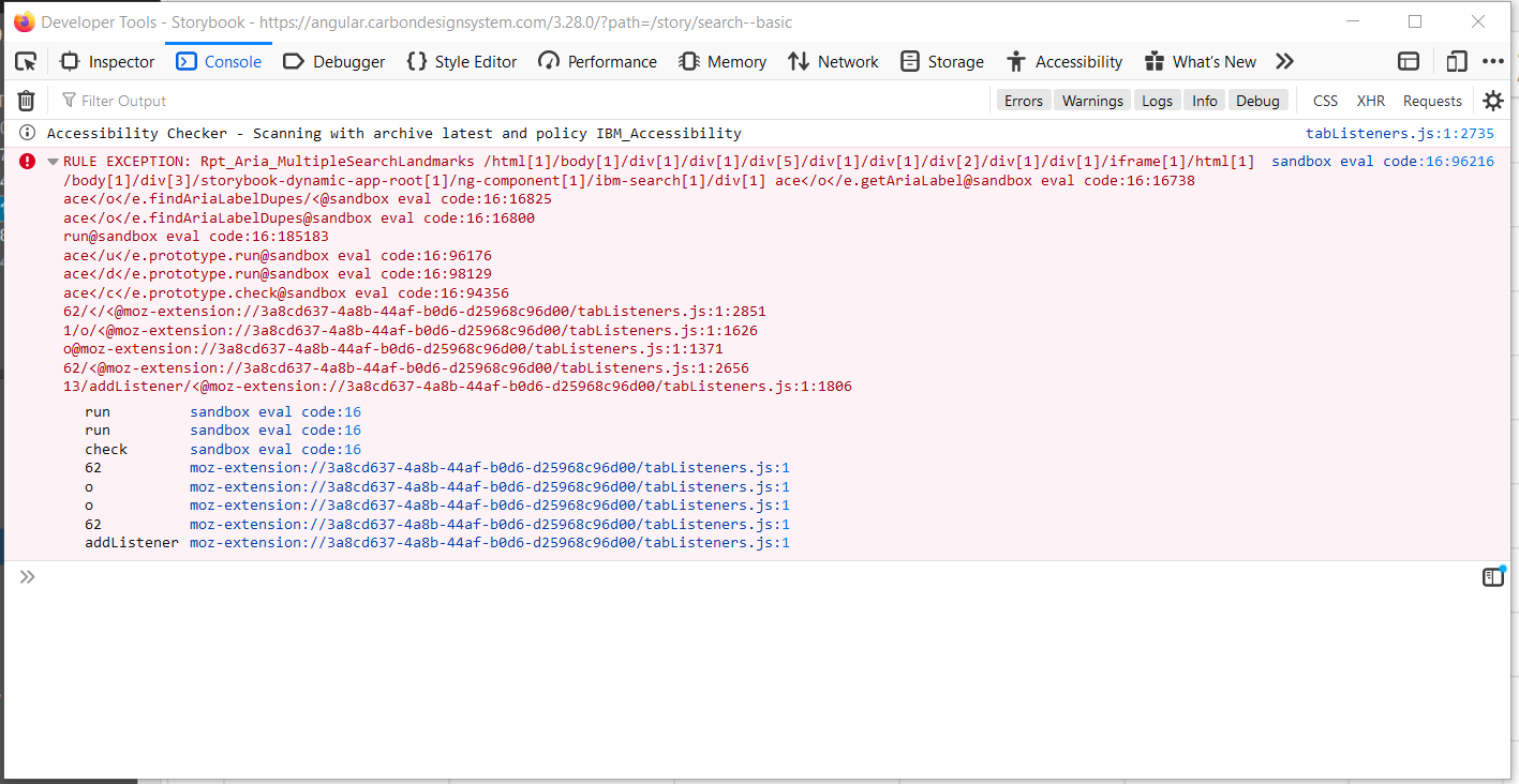 [BUG] Accessibility checker hangs and never finishes the scan. · Issue #99 · IBMa/equal-access ...