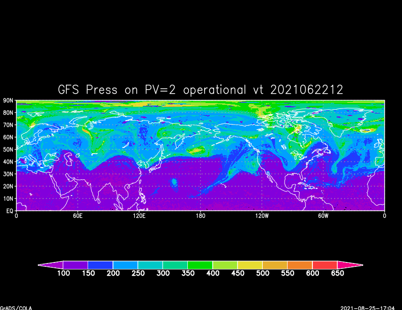 Issue Identifying the 2-PVU Surface in GFSv16 · Issue #340 · NOAA-EMC/UPP · GitHub