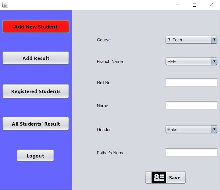 GitHub - gcthechamp/Student-Result-Management-System: This is a student ...
