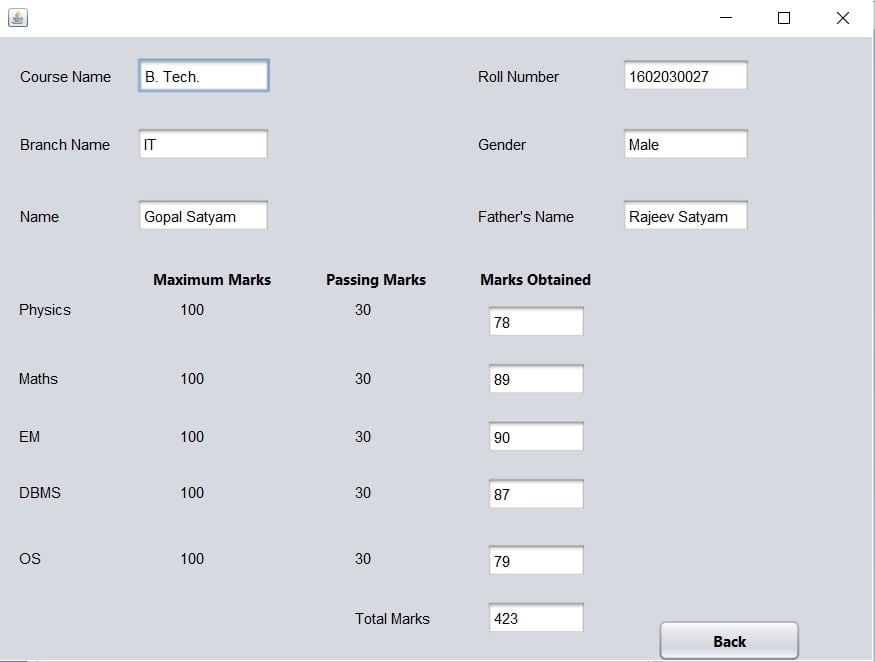 GitHub - gcthechamp/Student-Result-Management-System: This is a student result management system ...