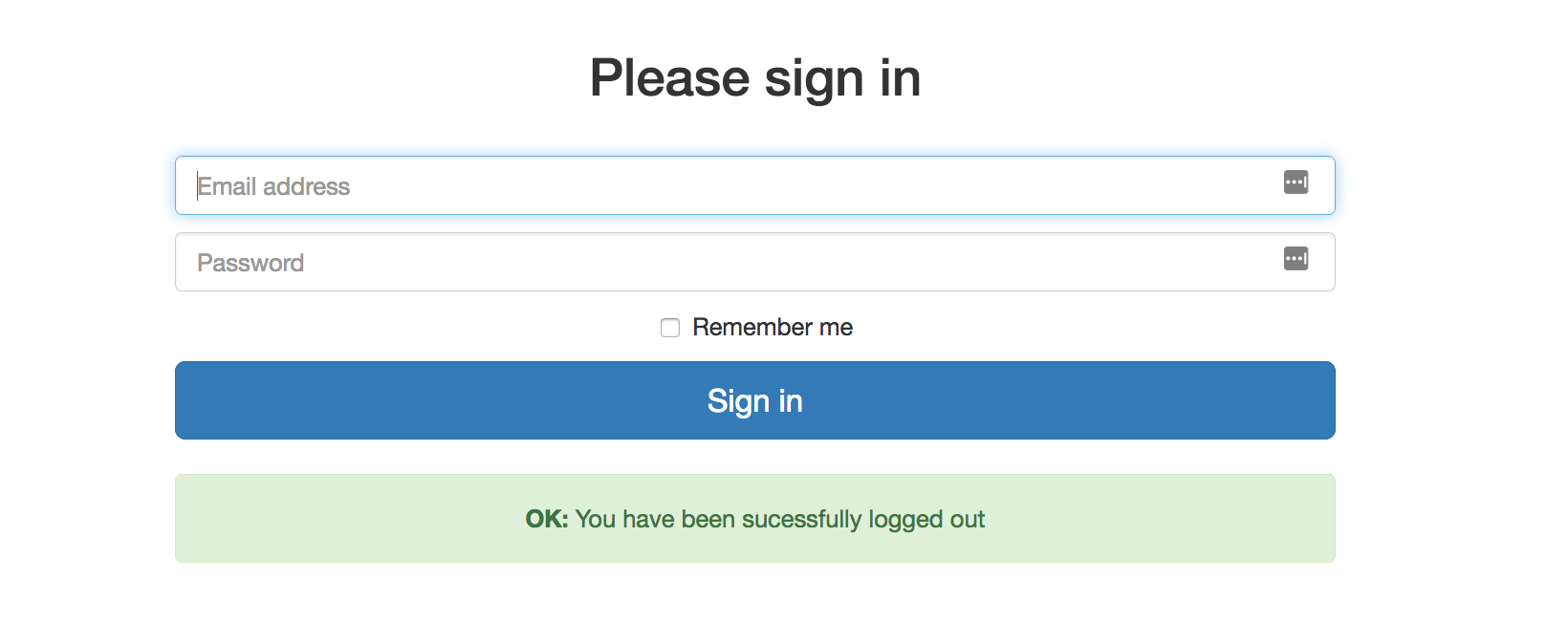 Github Ruanbekkerflask Demo Sessions Login Python Flask Demo With Sessions Loginlogout App