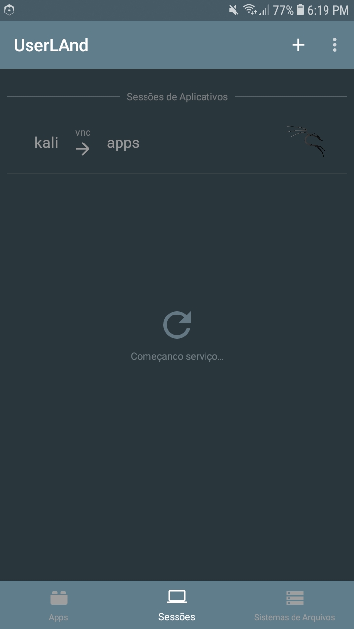 Bug report - [I can't start any distribution or apps on vnc] · Issue ...