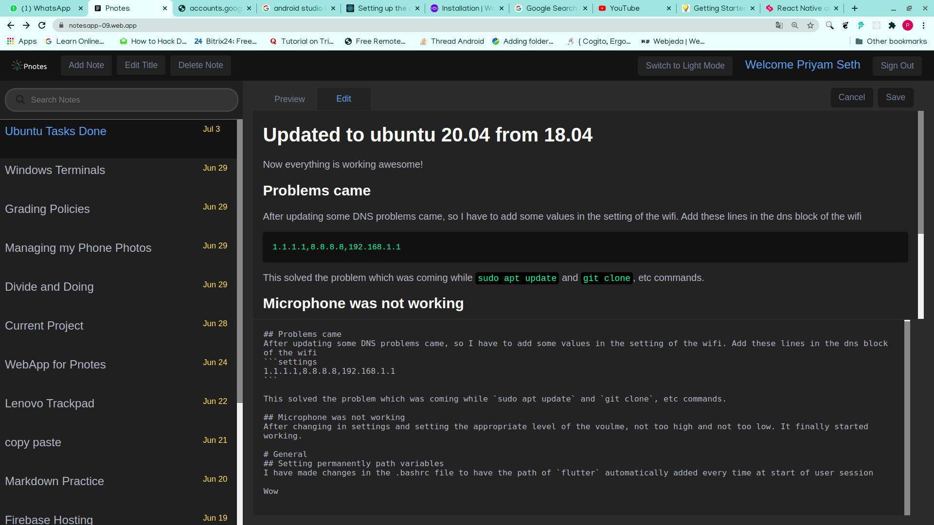 Autosave feature and side by side editing in the editor · Issue #14 ...