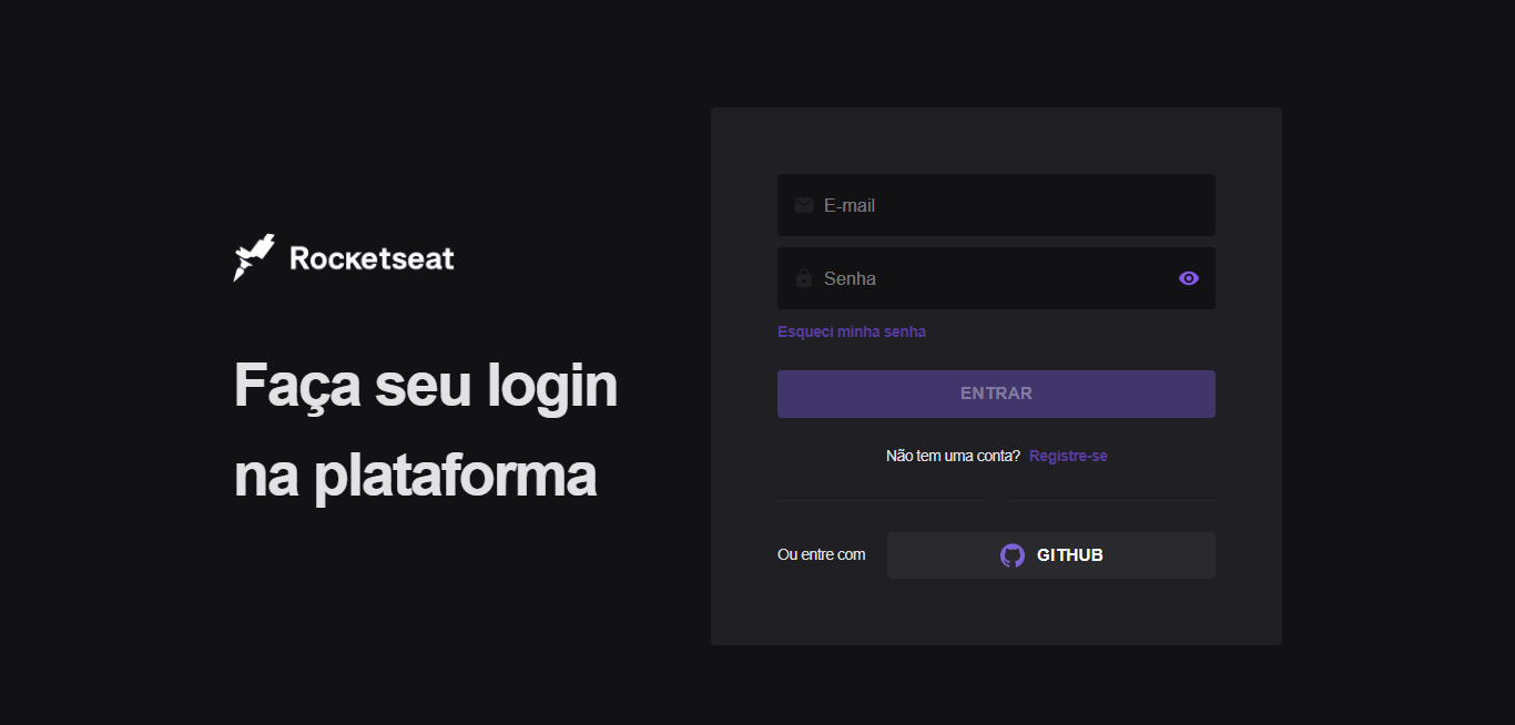 GitHub - Alvaresx/clone-login-rocketseat: O objetivo do projeto foi criar um clone da tela de ...