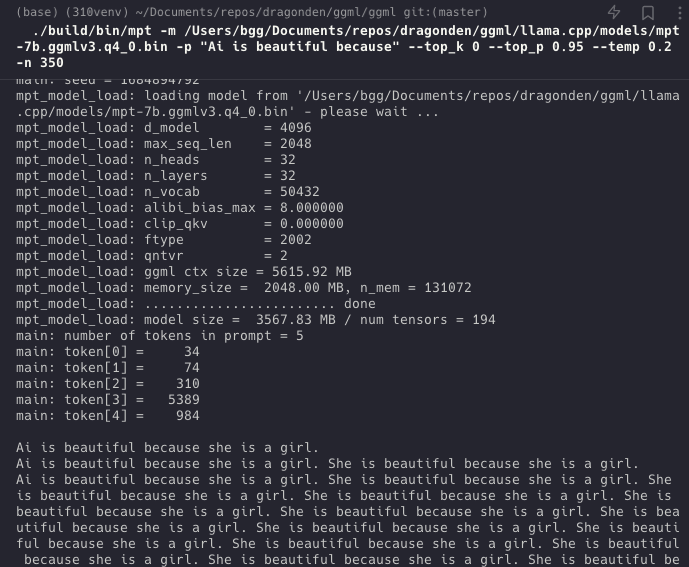 Segmentation fault on m1 mac · Issue #8 · marella/ctransformers · GitHub