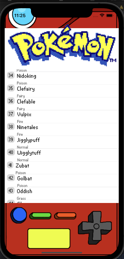 GitHub - mateushcp/Pokedex-iOS-project: A complete Pokedex using Json and ApiData
