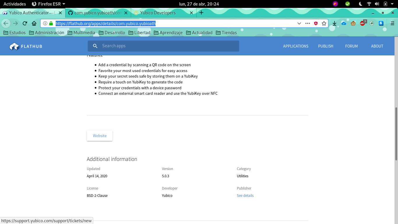 Metainfo File Has Faulty And Wrong Links To Set The Flathub Ones