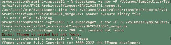#No xmlstarlet error · Issue #665 · mipops/dvrescue · GitHub