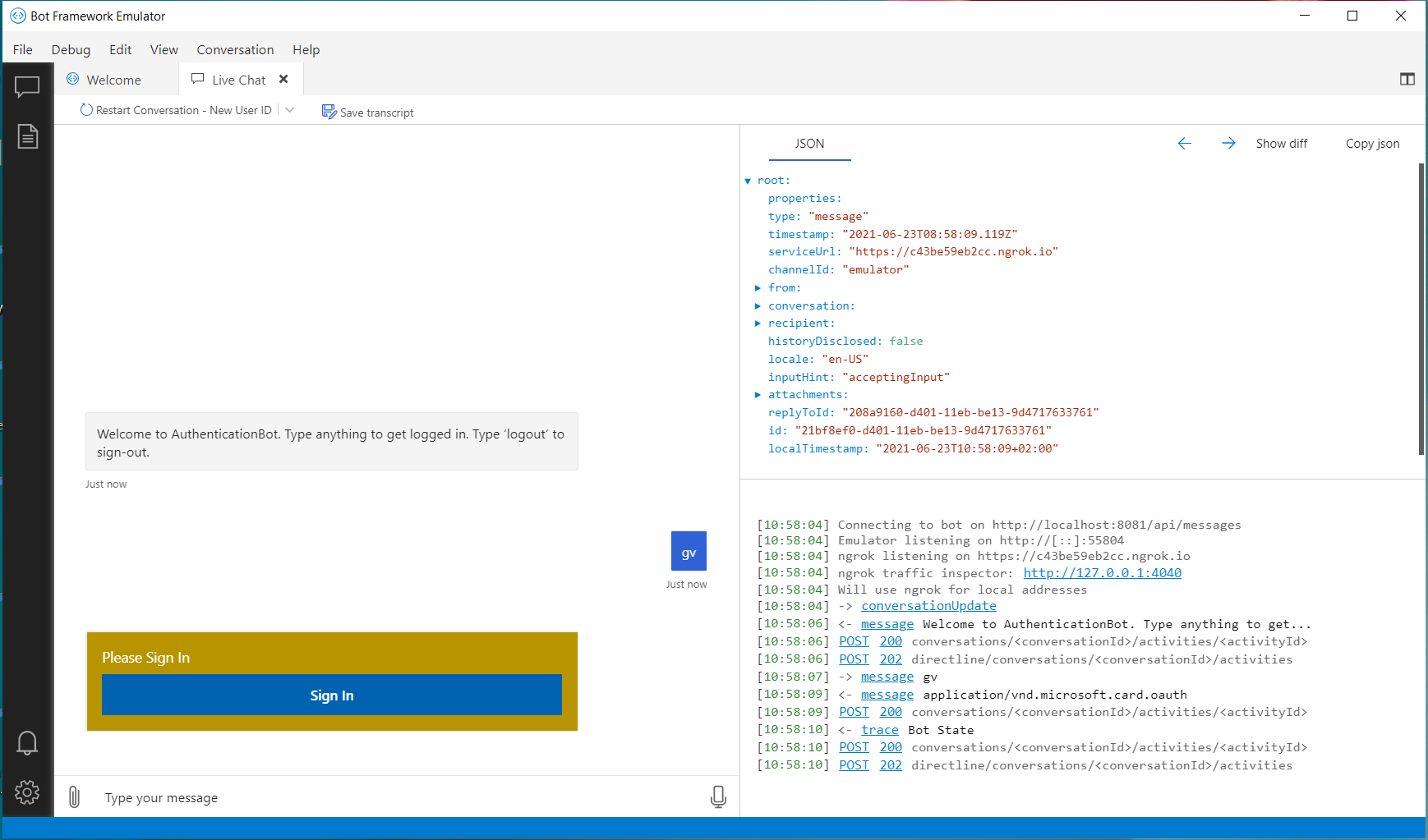 Opening A Pop Up Inside Bot Framework Emulator Is Closed Automatically · Issue 2271 · Microsoft