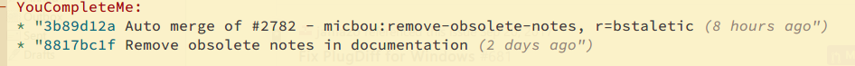 PlugDiff shows incorrect msg · Issue #680 · junegunn/vim-plug · GitHub