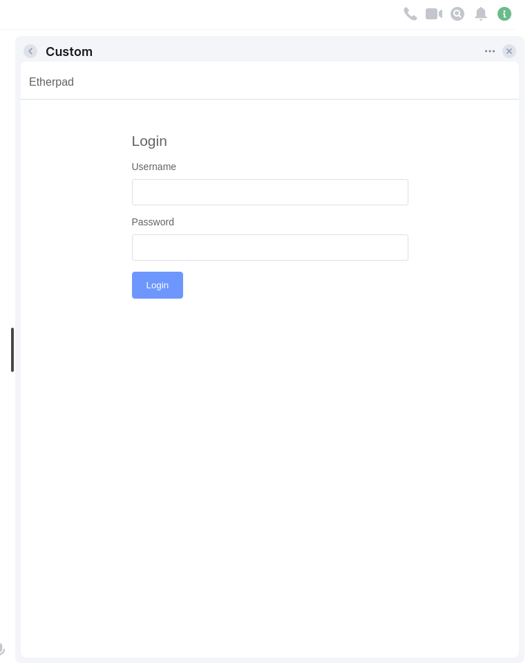 Element Desktop Cannot Authenticate Etherpad Widget · Issue #792 · element-hq/element-desktop ...