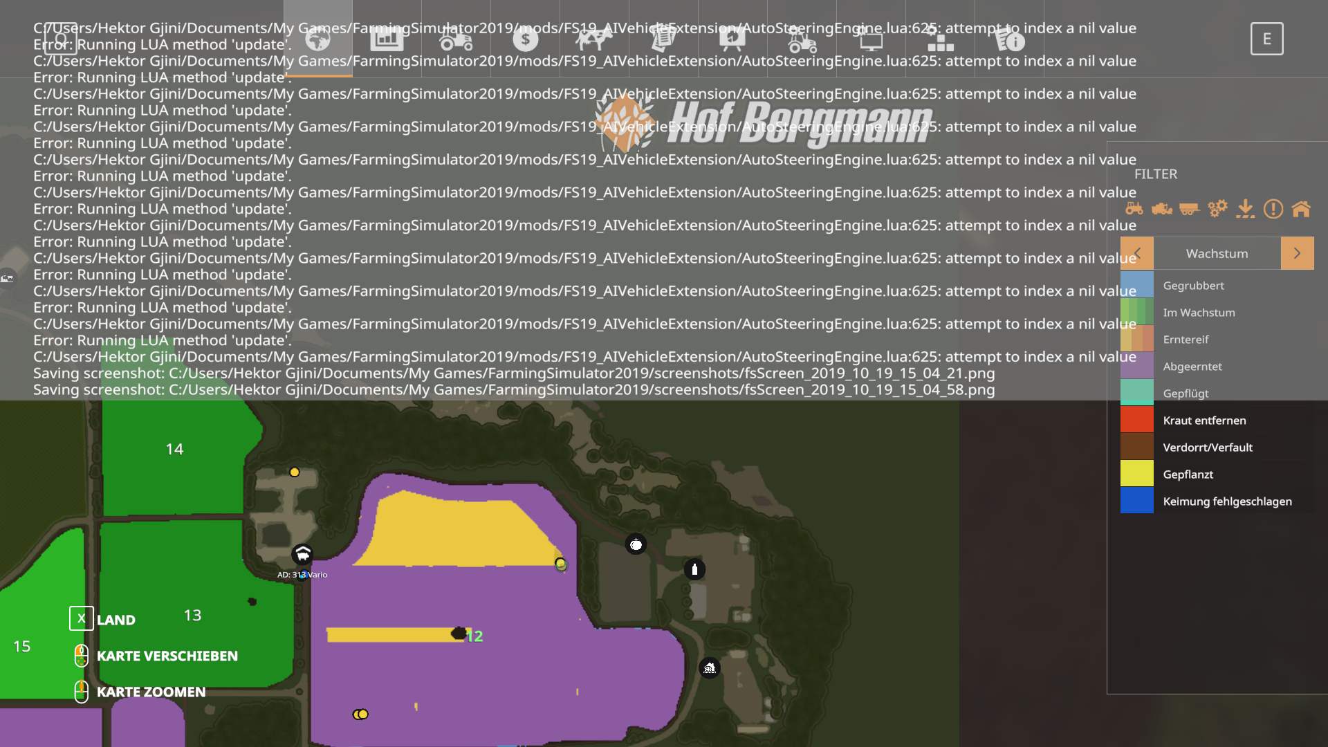 Error: Running LUA method 'update' auf der Hof Bergmann 1.0.0.4 · Issue #195 · Mogli12 ...