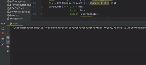 Github Mcalmettesecparser Python Program To Parse 10 K Xml Files