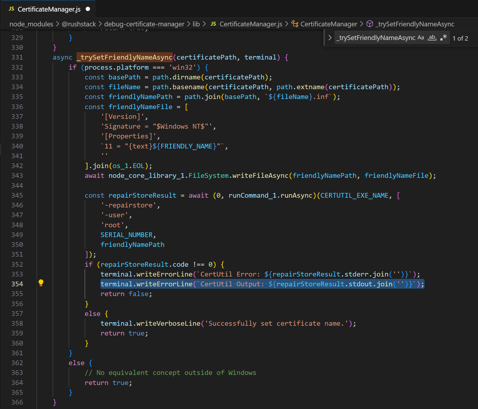 SPFX Error - [trust-cert] CertUtil Error · Issue #9201 · SharePoint/sp-dev-docs · GitHub