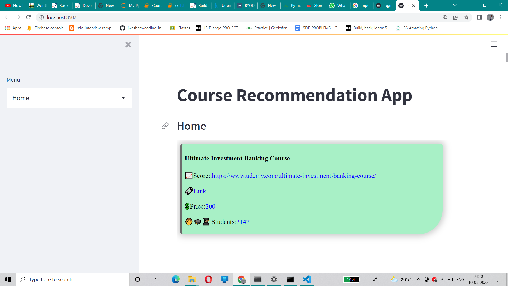 GitHub - Abhisheka394/Course-Recommendation-System