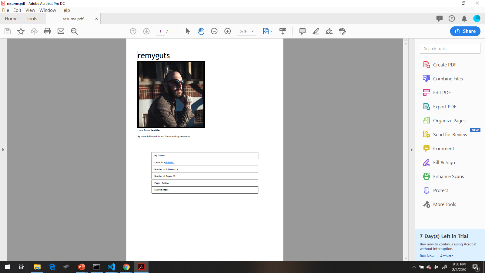 GitHub - remyguts/Developer-Profile-Generator: Command-line application ...