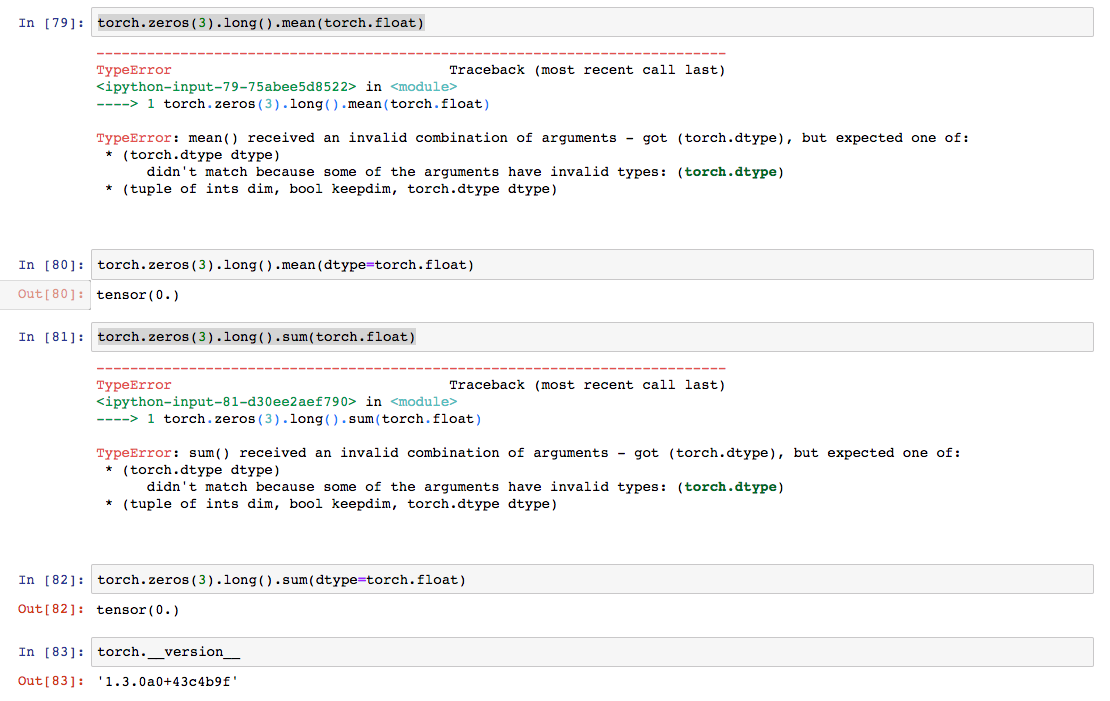 mean/sum(dtype) arg matching gives bad error message with positional dtype arg · Issue #25775 ...