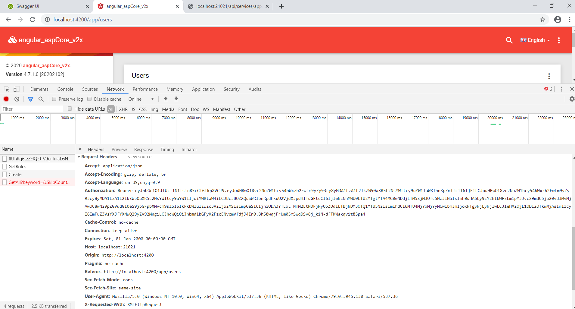 Current user did not login to the application! in boilerplate · Issue #5329 · aspnetboilerplate ...