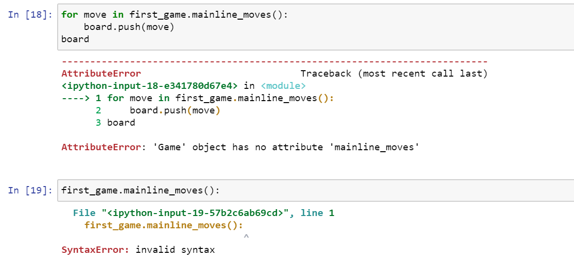 Error With Mainline Moves · Issue 548 · Niklasf Python Chess · Github