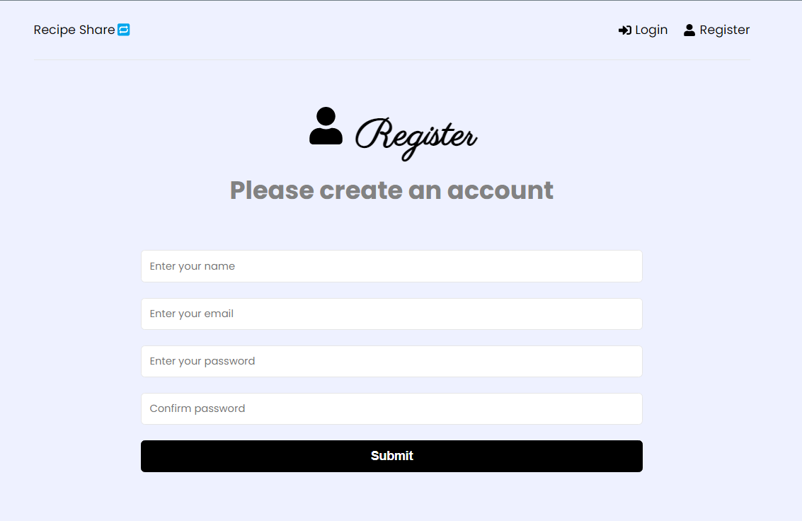 GitHub - bishalr0y/recipe-sharing-app: MERN stack recipe sharing application