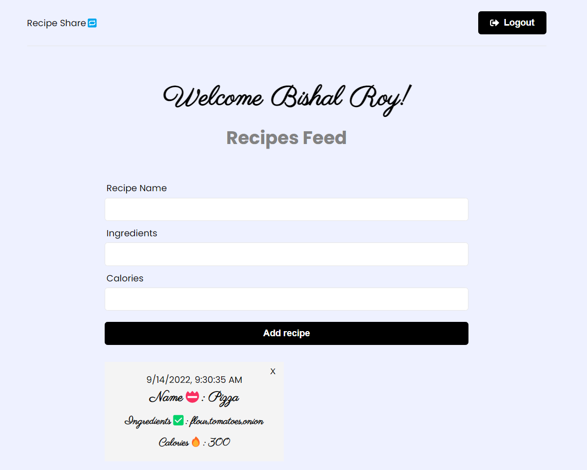GitHub - bishalr0y/recipe-sharing-app: MERN stack recipe sharing ... GitHub - bishalr0y/recipe-sharing-app: MERN stack recipe sharing ...