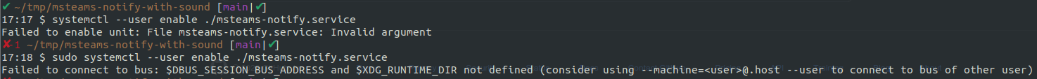 Unable to enable service · Issue #1 · christianfosli/msteams-notify-with-sound · GitHub