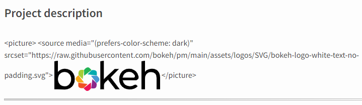 Broken Link On Bokeh Pypi Page · Issue 12972 · Bokeh Bokeh · Github