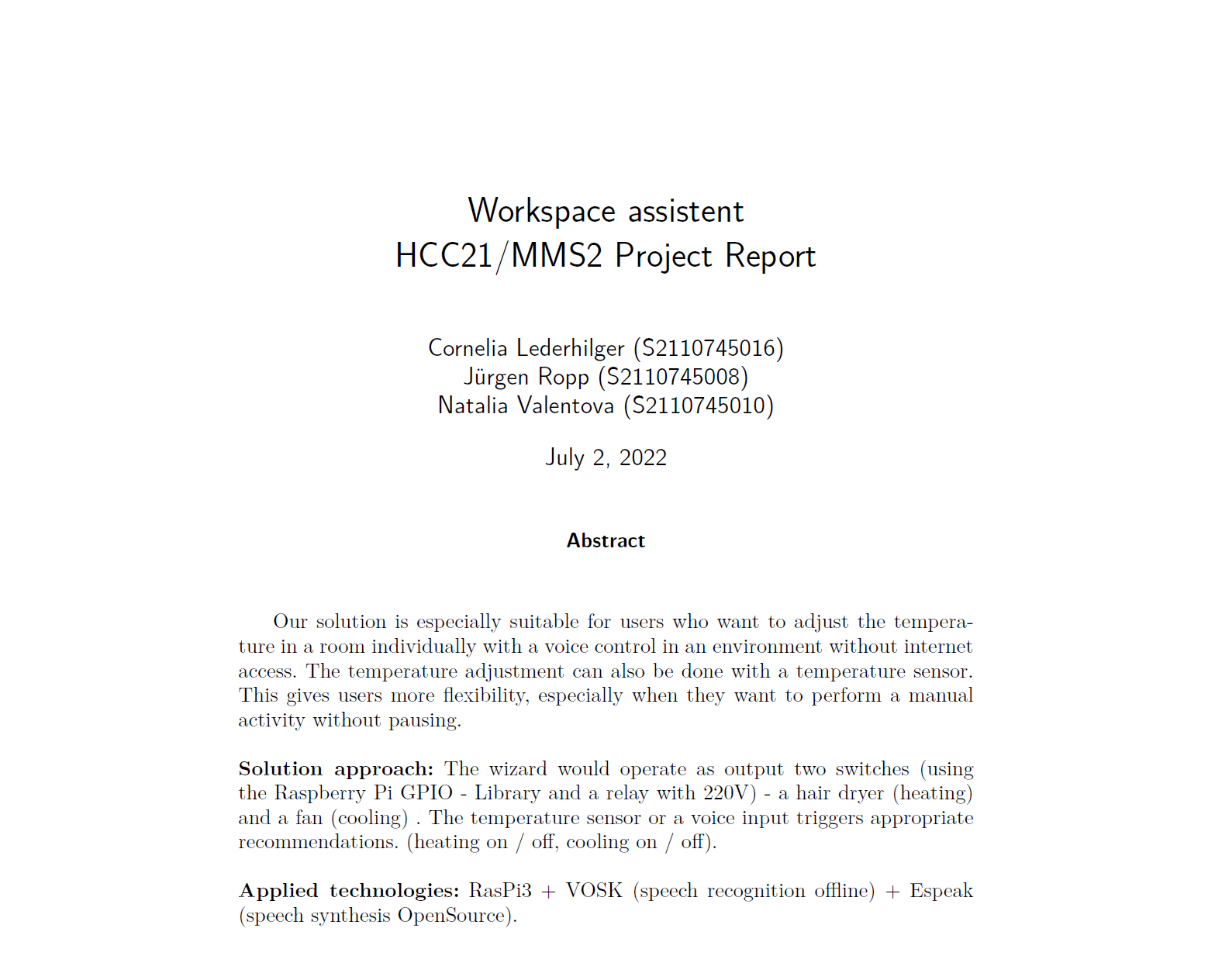 GitHub - NataliaVolentova/VOSK-RaspPi-cooling-system: Our solution is ...