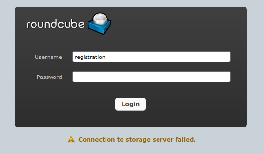 What is the default PW? · Issue #7305 · roundcube/roundcubemail · GitHub