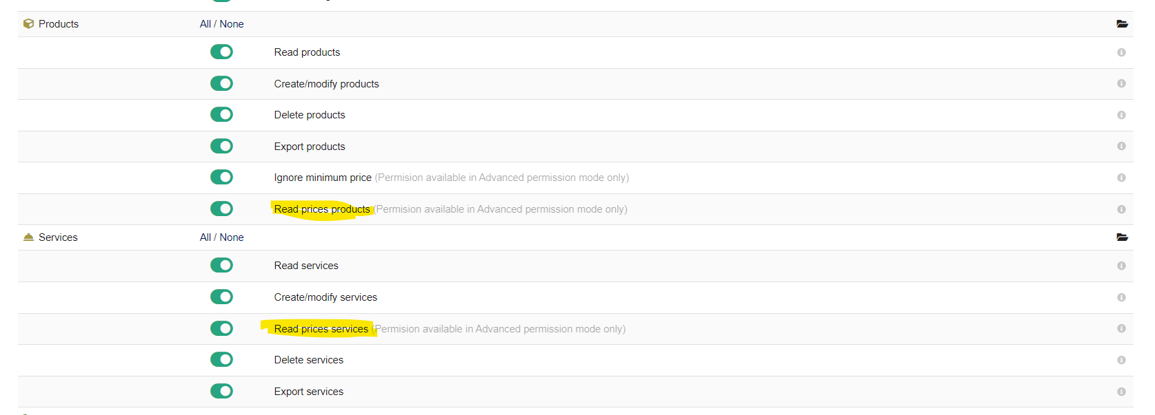 Bug: Selling and Buying price are in gray and not clickable · Issue #24467 · Dolibarr/dolibarr ...