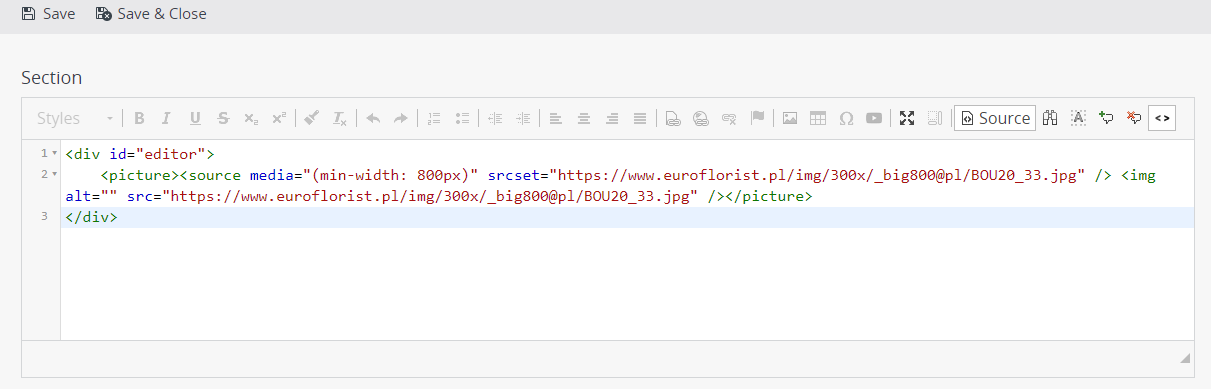 Picture tag with source doesn't work · Issue #5346 · ckeditor/ckeditor4 · GitHub
