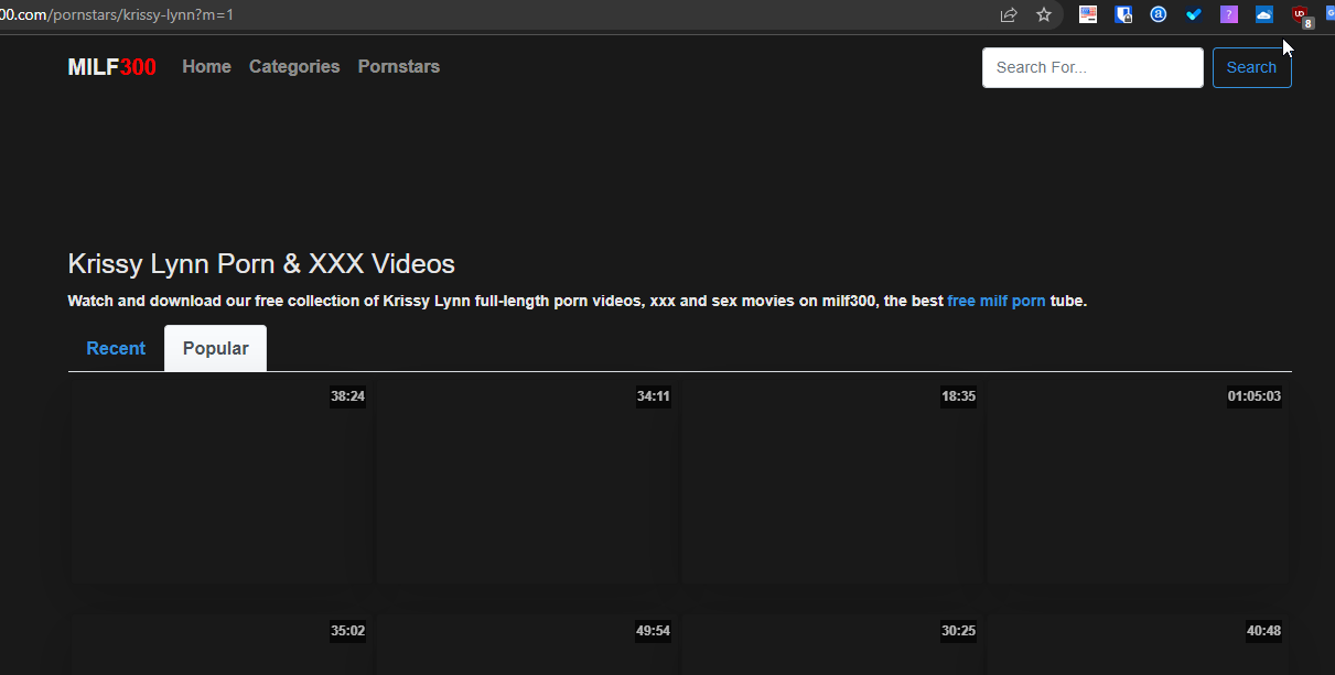[nsfw] milf300.com: breakage · Issue #11743 · uBlockOrigin/uAssets · GitHub