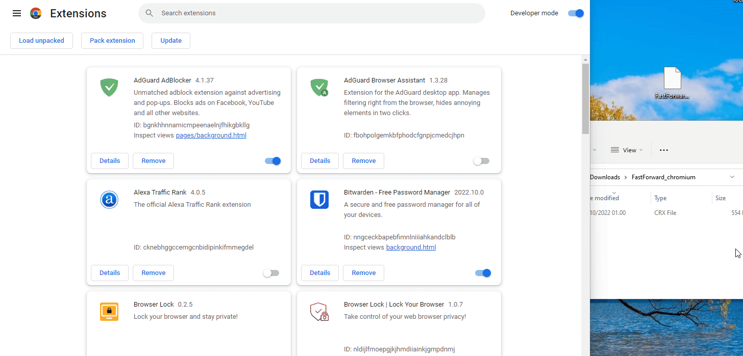 crx header invalid on chrome dev · Issue #745 · FastForwardTeam/FastForward · GitHub
