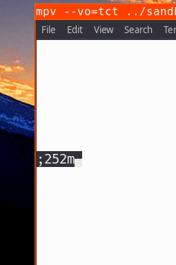 tct and caca rendering glitches in the terminal on *any* terminal emulator · Issue #8004 · mpv ...