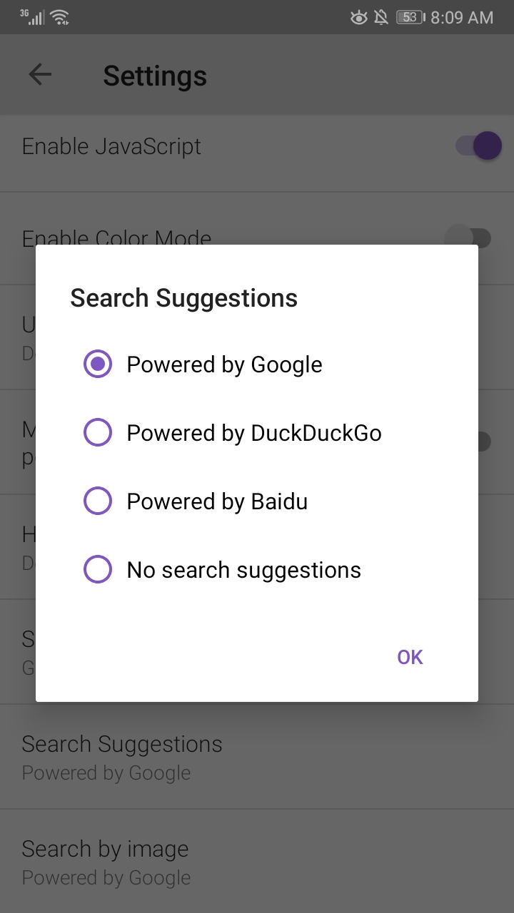 Url box google search suggestion · Issue #100 · tuyafeng/Via · GitHub