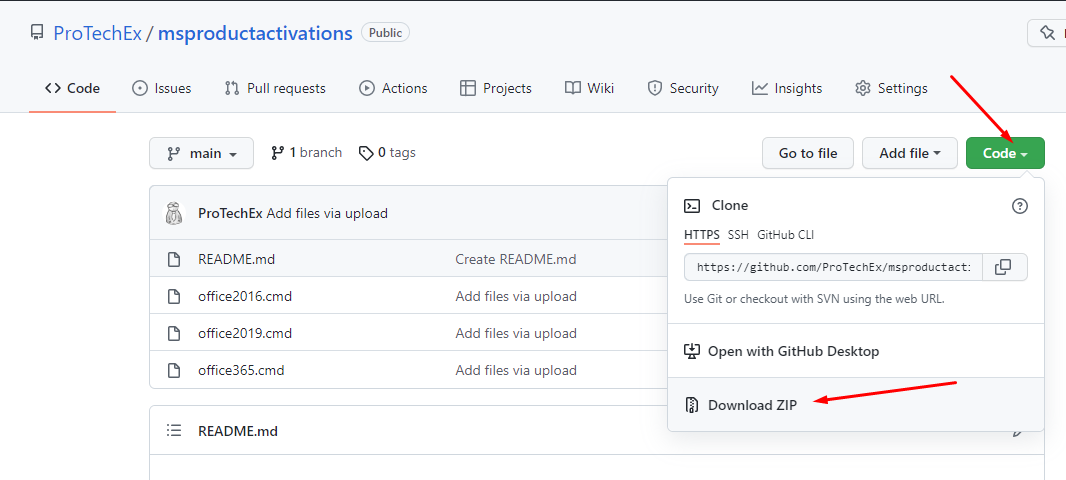 GitHub - ProTechEx/msproductactivations: Activations Scripts for Microsoft Products