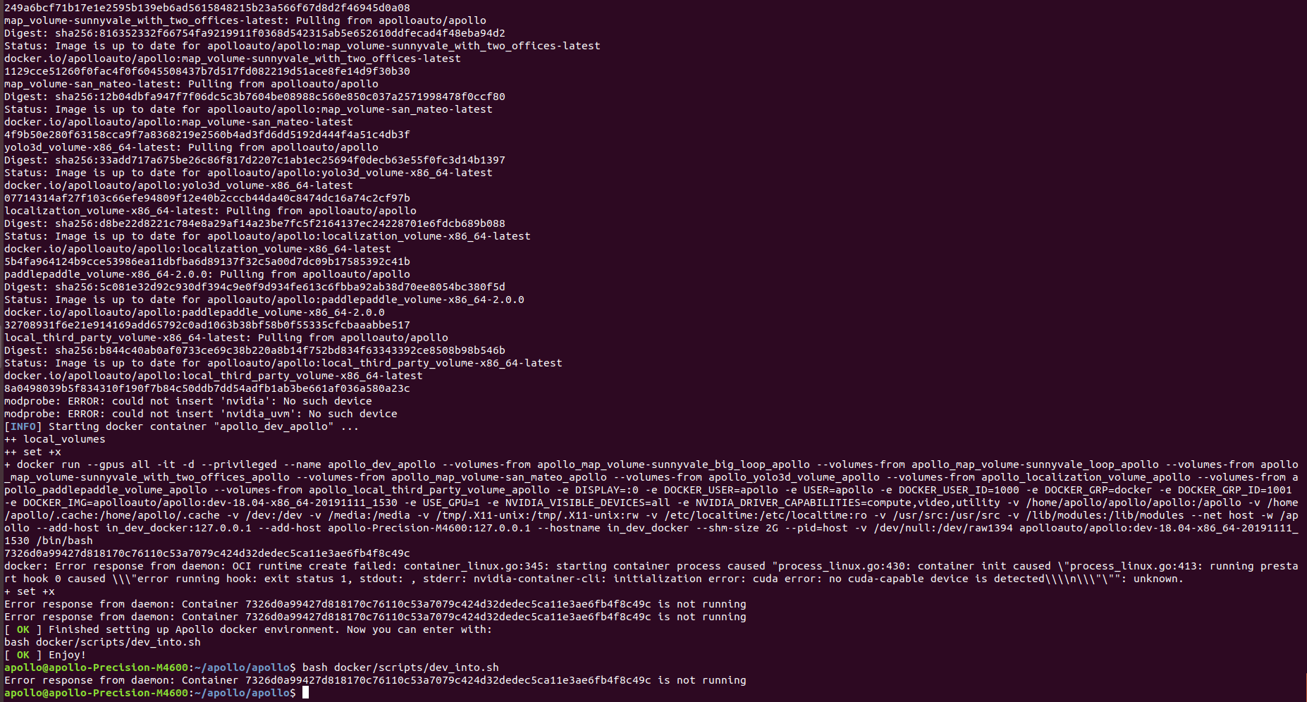 DREAMVIEW RUNNING BUT CAN'T ACCESS IT · Issue #10255 · ApolloAuto ...