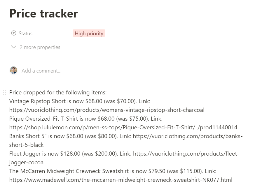 GitHub - kellenvu/universal-price-tracker