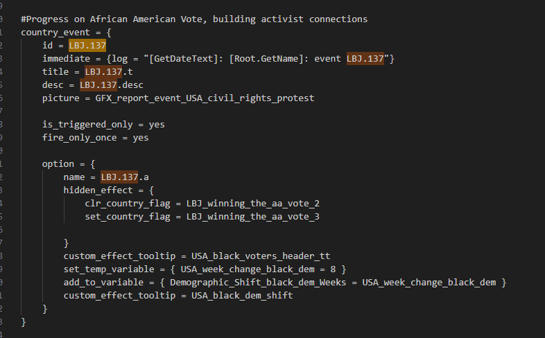 Usa Lbjs Winning The African American Vote Chain Broken · Issue 2327 · Tnodevstno Bug 