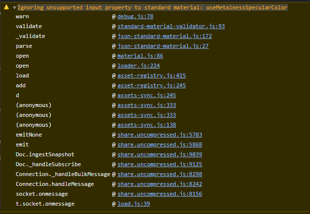 Unsupported Material Property Usemetalnessspecularcolor · Issue 4543 · Playcanvasengine · Github 