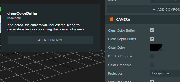 Incorrect Camera Attribute Descriptions · Issue 1022 · Playcanvas Editor · Github