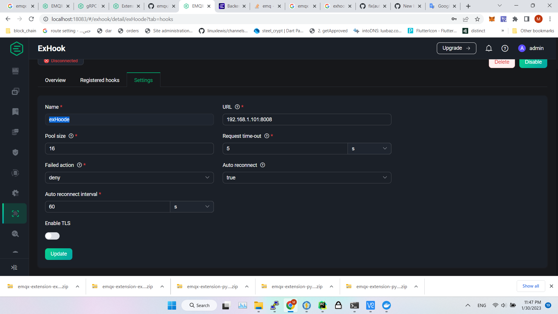 how i can use it with emqx v5 ? · Issue #27 · emqx/emqx-extension-examples · GitHub