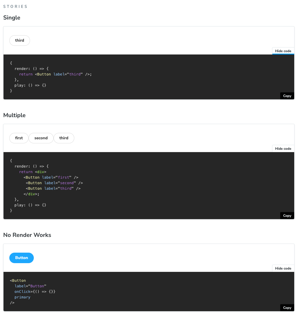 [Bug]: Story with `render` will show the full story CSF definition in "Show Code" in docs ...